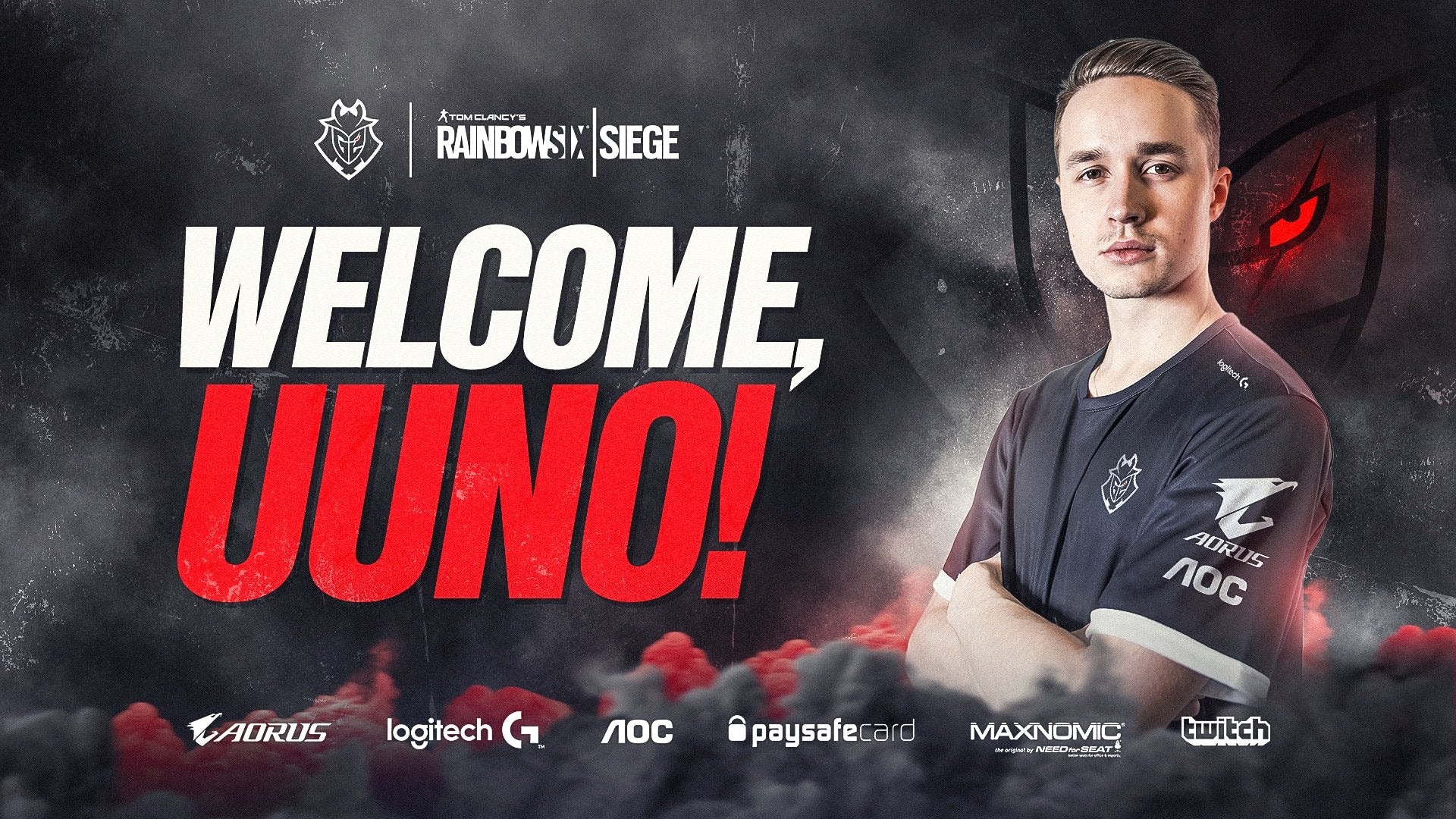 Welcome UUNO - Rainbow Six Siege Roster Update – G2 Esports